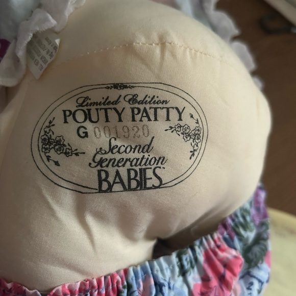 JPI | Toys | Pouty Patty Loving Legacy Doll By Jpi 989 Limited Edition ...